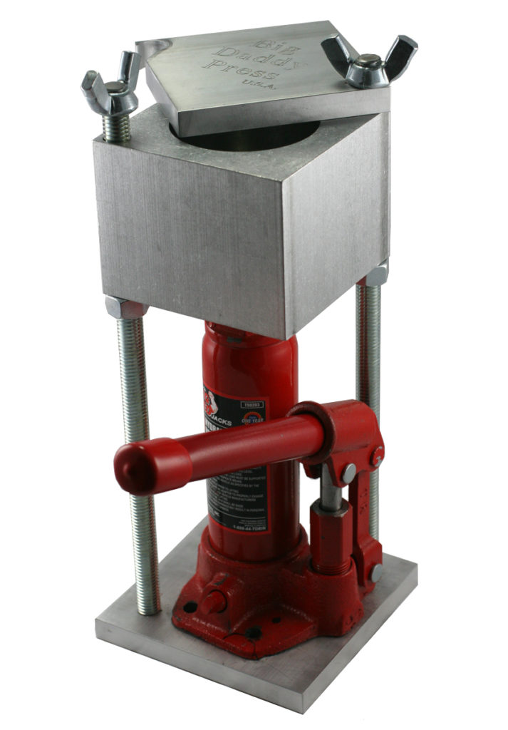 Big Daddy Press 2 Ton Pollen Press Aircraft Aluminum - Web Hydroponics