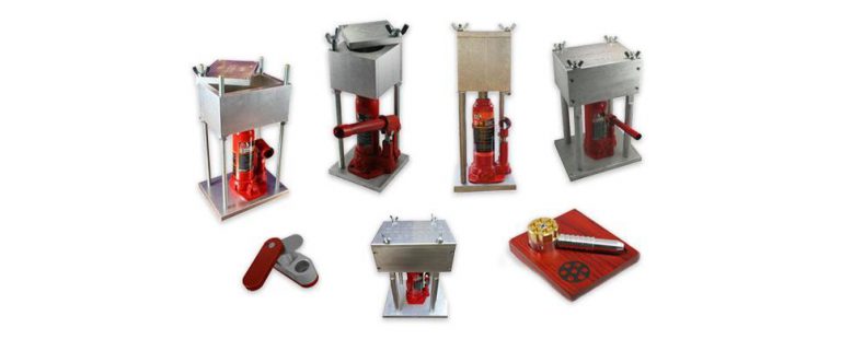Brick Press 4 Ton Pollen Press Plant Extracts - Web Hydroponics