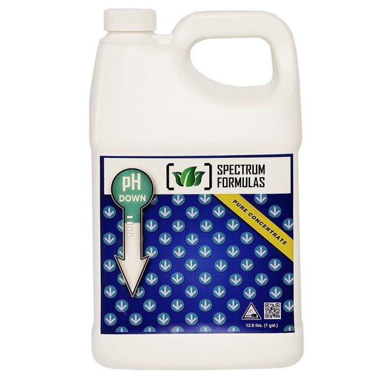 Spectrum Formulas pH Down Gallon Phosphoric Acid Web Hydroponics