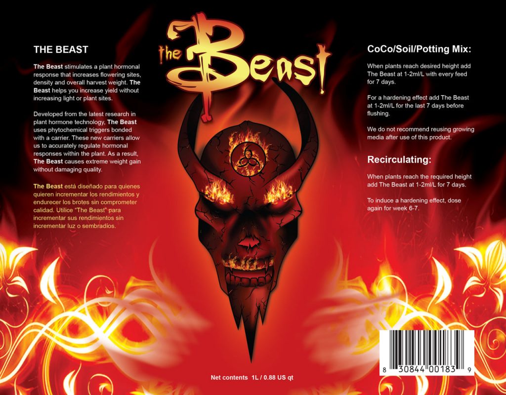 The Beast - Bloom Treatment Flower Hardener - Web Hydroponics